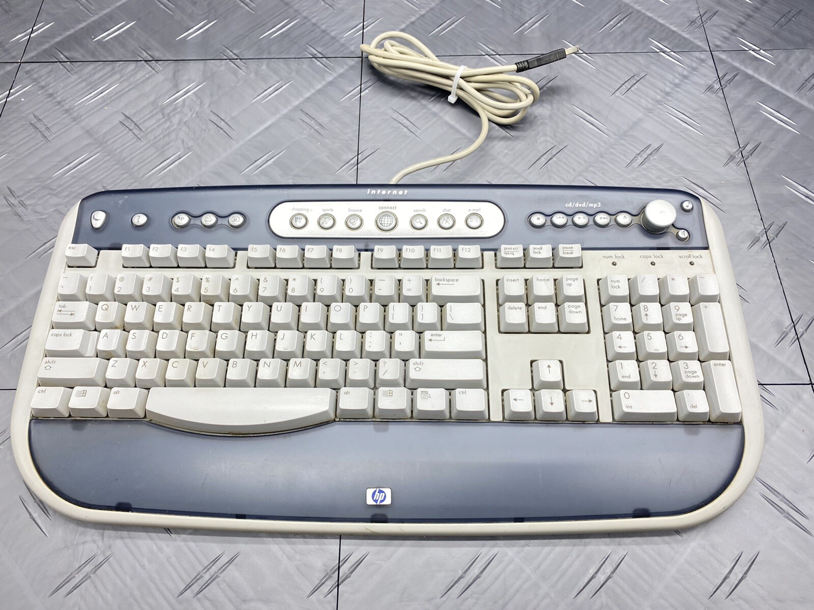 OEM HP 5185-2027 Internet Multimedia USB Keyboard 5308 5065-6054 for ...