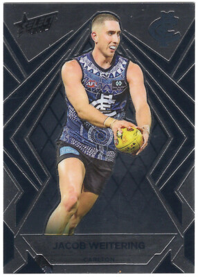 2024 AFL SELECT FOOTY STARS [LUMINOUS CARD] L30 Jacob WEITERING ...