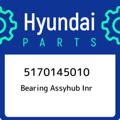 5170145010 Hyundai Bearing assyhub inr 5170145010, New Genuine OEM Part ...