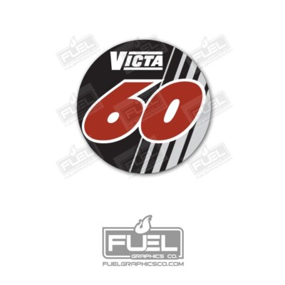 Victa Lawnmower Premium Recoil Engine Cover Decal - 2.25" Diameter | eBay