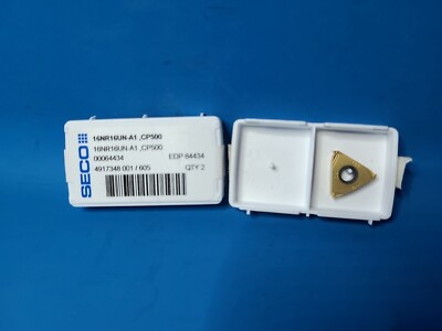 Seco 16NR16UN-A1 CP500 (3 Inserts) | eBay