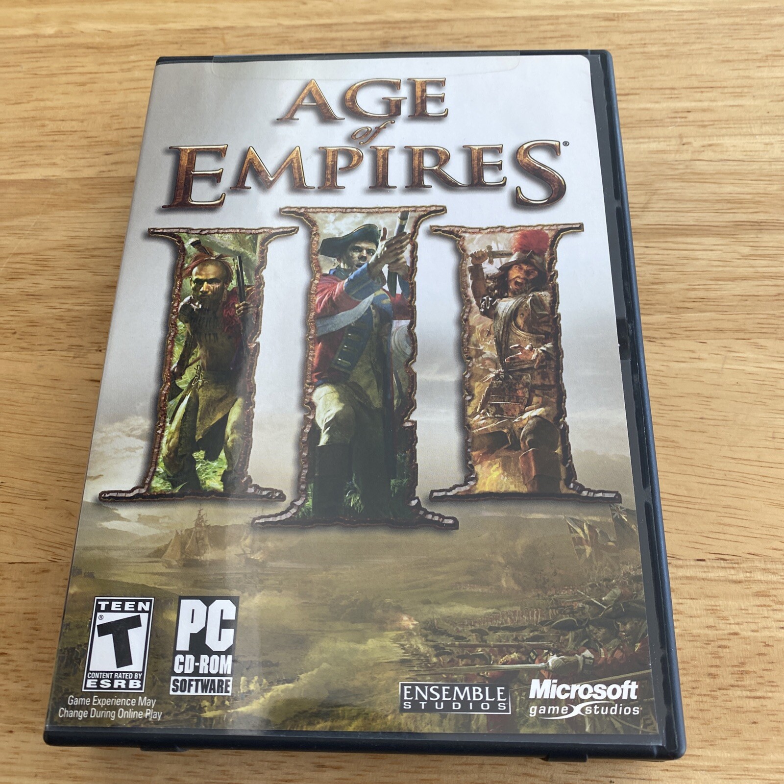 Age of Empires III (PC GAME CD-ROM, 2005) 3 Set Discs with Manual | eBay