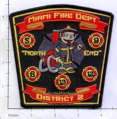 Florida - Miami District 2 FL Fire Dept Patch | eBay