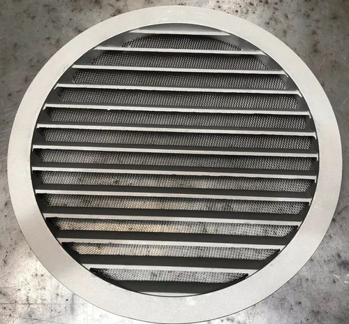 315mm External Weather Louver, Ventilation, Extraction Grille, Round ...