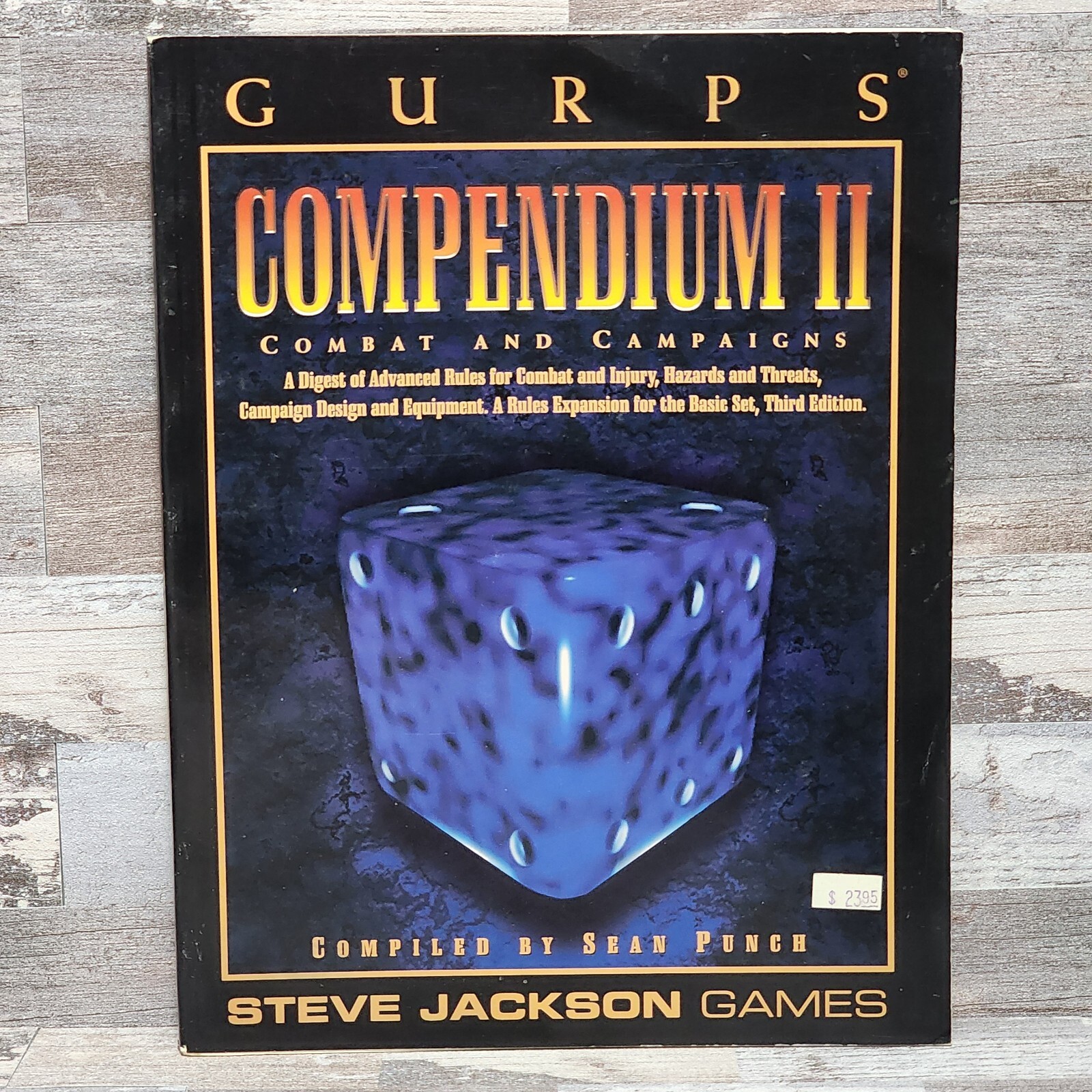 GURPS Compendium II Combat Campaigns RPG TPB Sean Punch Book 6522 Jackson Games 9781556343278| eBay