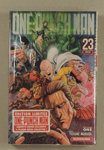 One Punch Man 23 collector Kurokawa manga Neuf | eBay