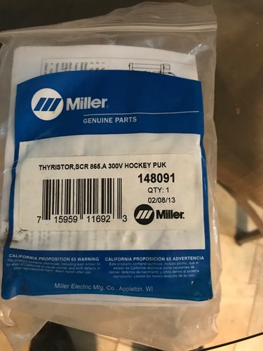 Miller Thyristor,SCR 865.A 300V Hockey PUK 148091 | eBay