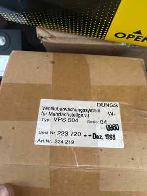 DUNGS VPS 504 S04 Valve Proving System New | eBay