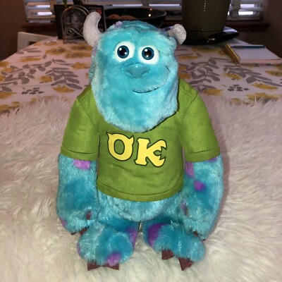 MONSTERS INC Talking My Scare Pal Plush Monsters University Sulley Doll ...