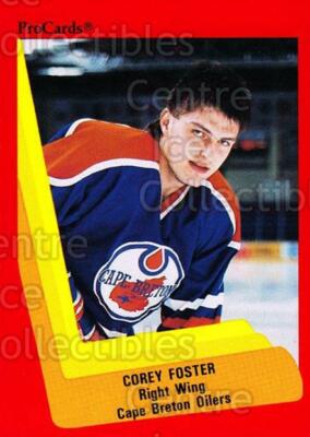 1990-91 ProCards AHL IHL #231 Corey Foster | eBay