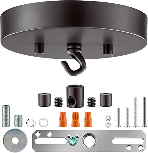 Black Canopy Ceiling Fixtures