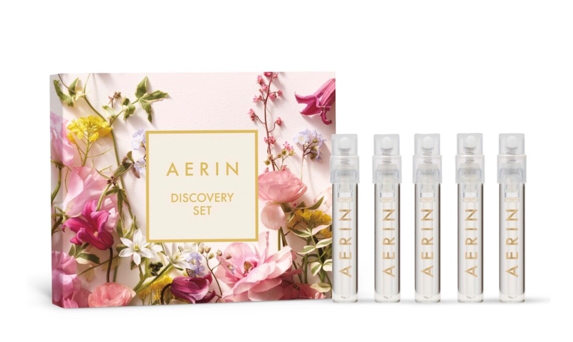 Aerin Estee Lauder 5 Perfume Discovery Set Rose Amber Mediterranean ...