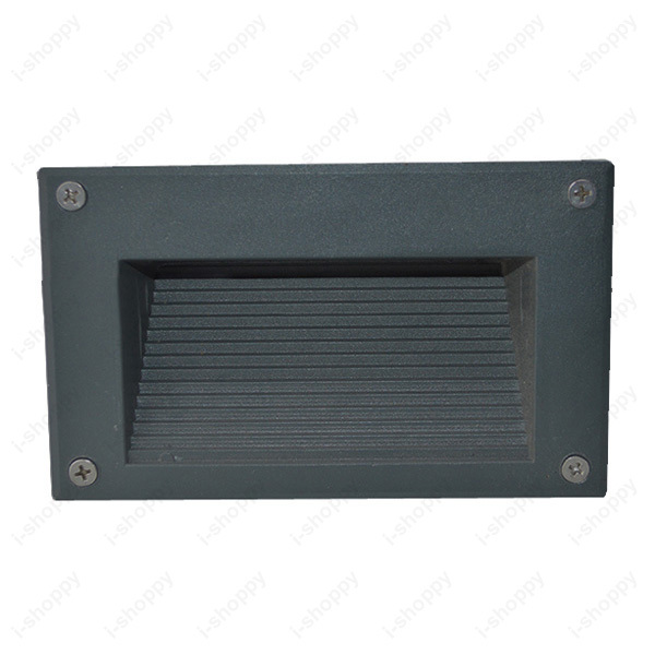 3W LED Outdoor Wall Light Step Stairs Lamp Fixture+Junction Box Yard ...