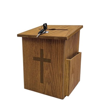 Church Collection Box Tithing Donation Box Fundraising Charity Box w ...