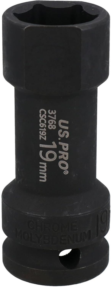 19Mm 1/2" Drive Deep Strut Channel Socket for Unistrut Type Channel ...