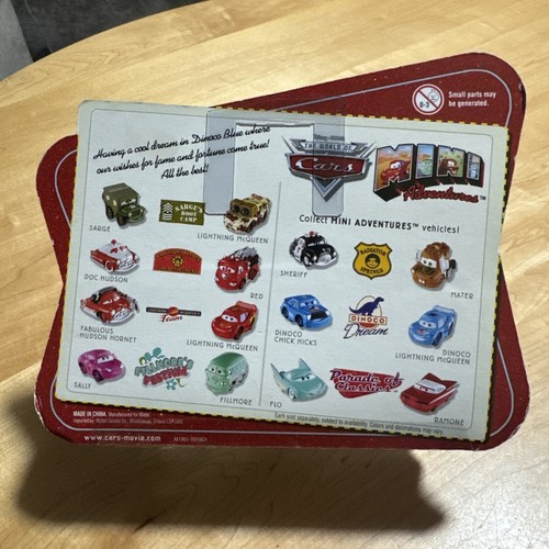 Disney Pixar World of Cars MINI ADVENTURES Dinoco Dream The King ...