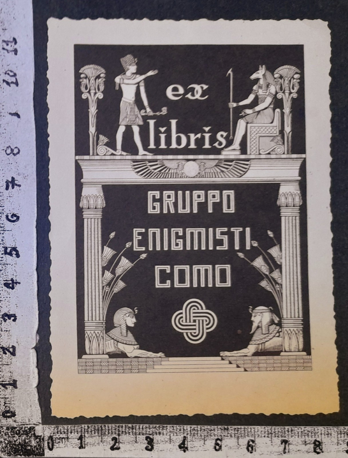 WUNDERKAMMER PL EXLIBRIS 32 - " MASSONERIA CRIPTICO " - * MINO ...