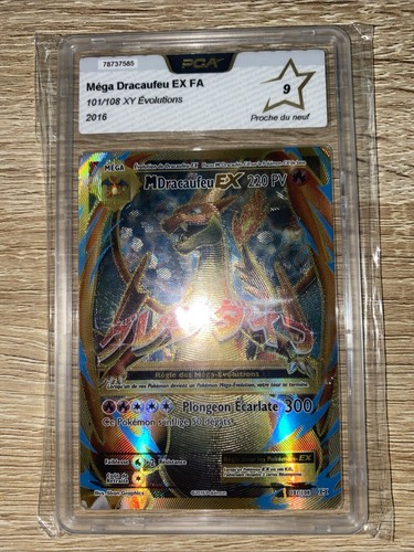 Carte Pokémon Méga Dracaufeu EX FA XY 101/108 Evolution PCA 9 | eBay