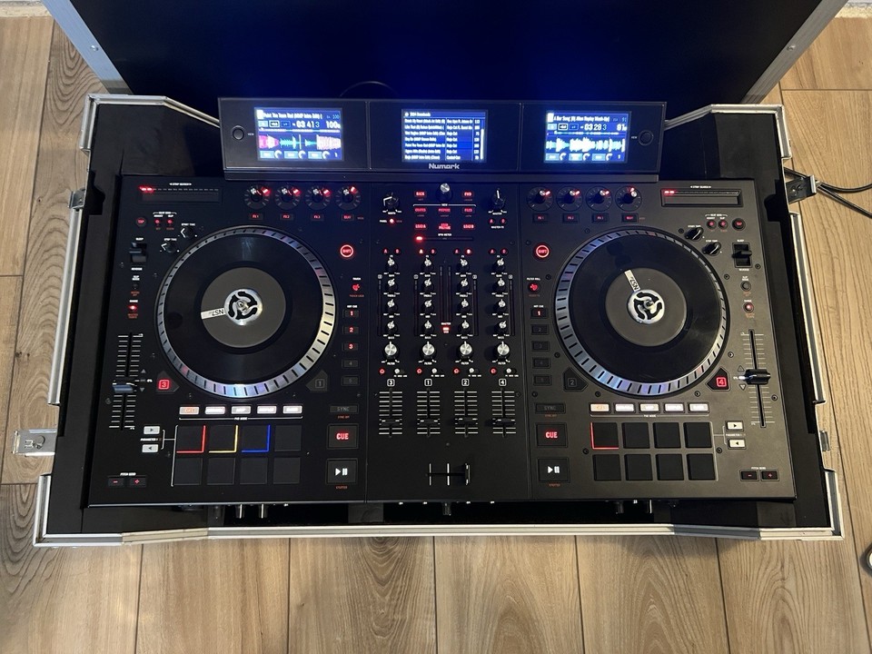Numark NS7 iii Dj Controller w/Travel Case (has wheels) | eBay