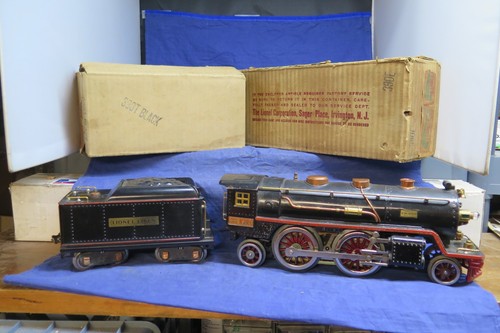 Lionel Prewar Standard Gauge 390E Steam Loco w/390T Tender w/OB's. Nice ...