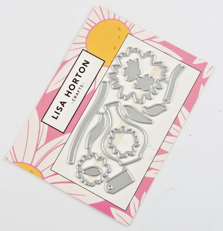 Lisa Horton Magazine Vol.3, Trellis Flowers Embossing Folder &Stencils ...
