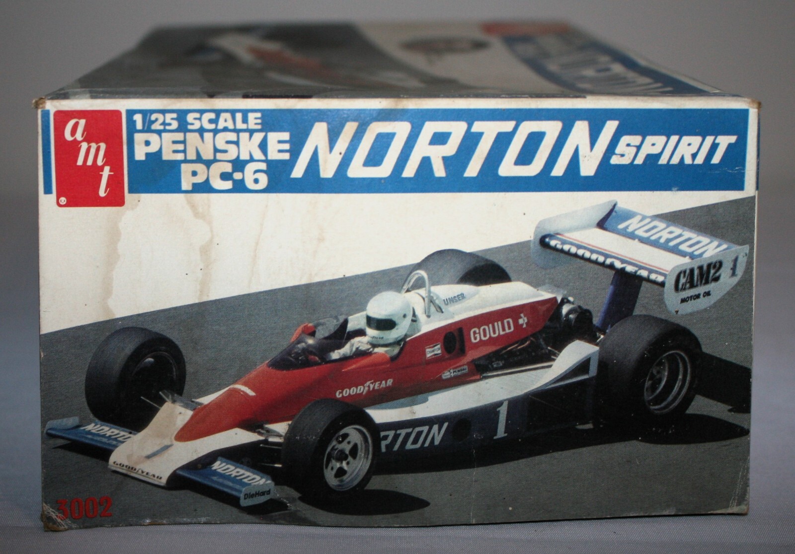 AMT 1:25 Penske PC-6 Norton Spirit Bobby Unser Indy Car Model Kit #3002 ...