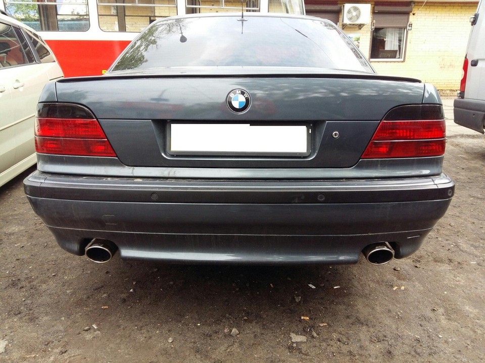 bmw E38 front bumper lip, roof ,trunk spoilers + eyelashes for ...