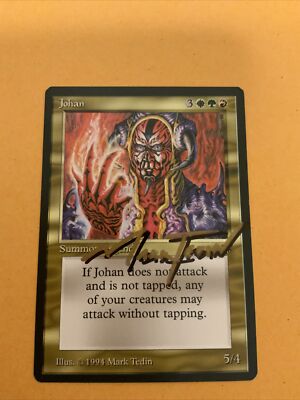 MTG Magic Johan Shadow Signed Artist Proof x1 LEG Legends Mark Tedin | eBay