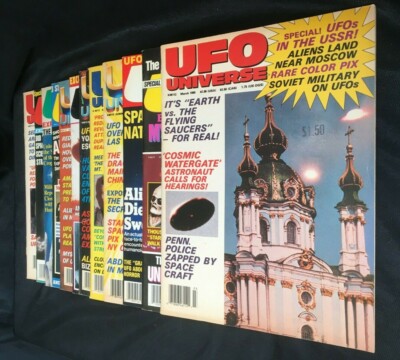 VINTAGE "UFO Universe Magazine" CLASSIC Single Issues 1988-1992 VERY ...