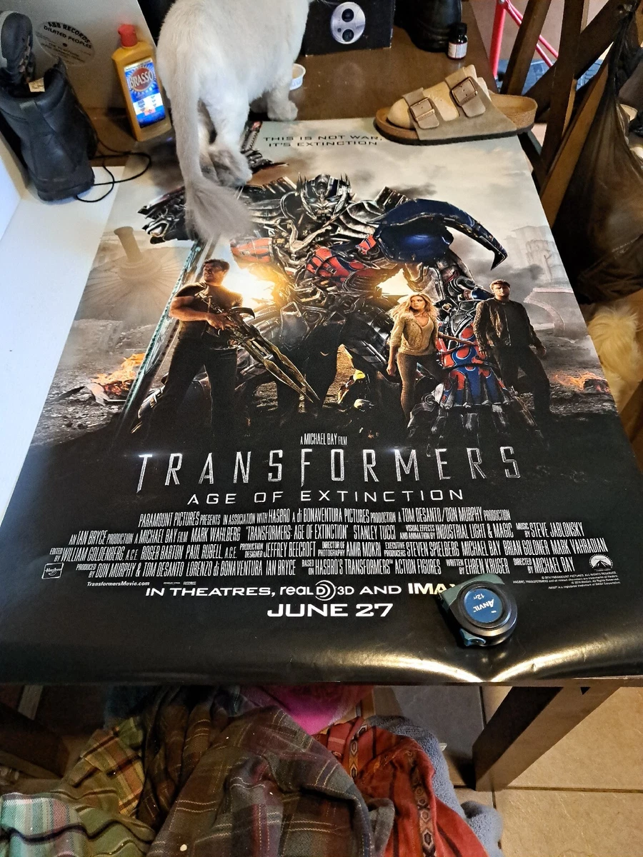 Transformers Age Of Extinction Optimus Prime Poster
