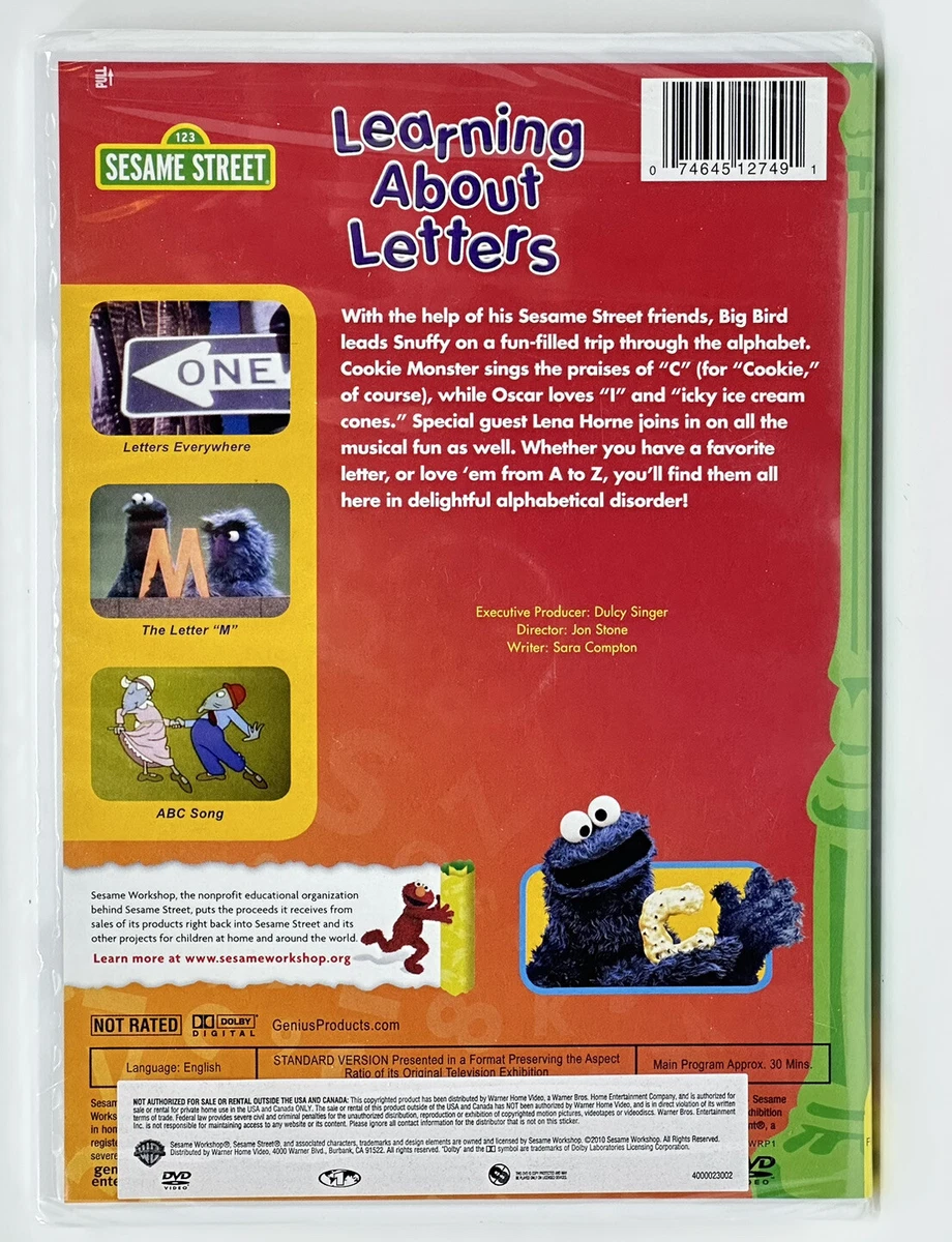 Sesame Street Learning About Letters