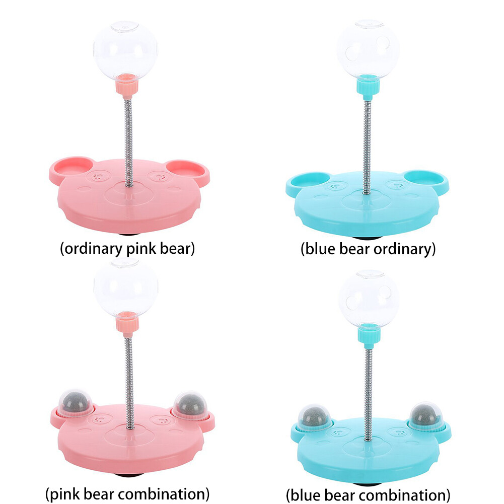 Cat Leaking Food Ball Self-Playing Tumbler Funny Swing Feeder Puzzle ...