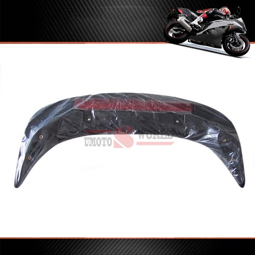 Black Rear Trunk Spoiler Red LED Light Fit For Honda Goldwing GL1800 ...