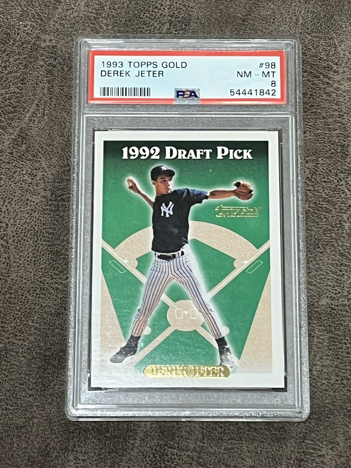 1993 Topps GOLD Baseball Complete Set 1-825 NM-MT Sharp! w/Derek Jeter ...