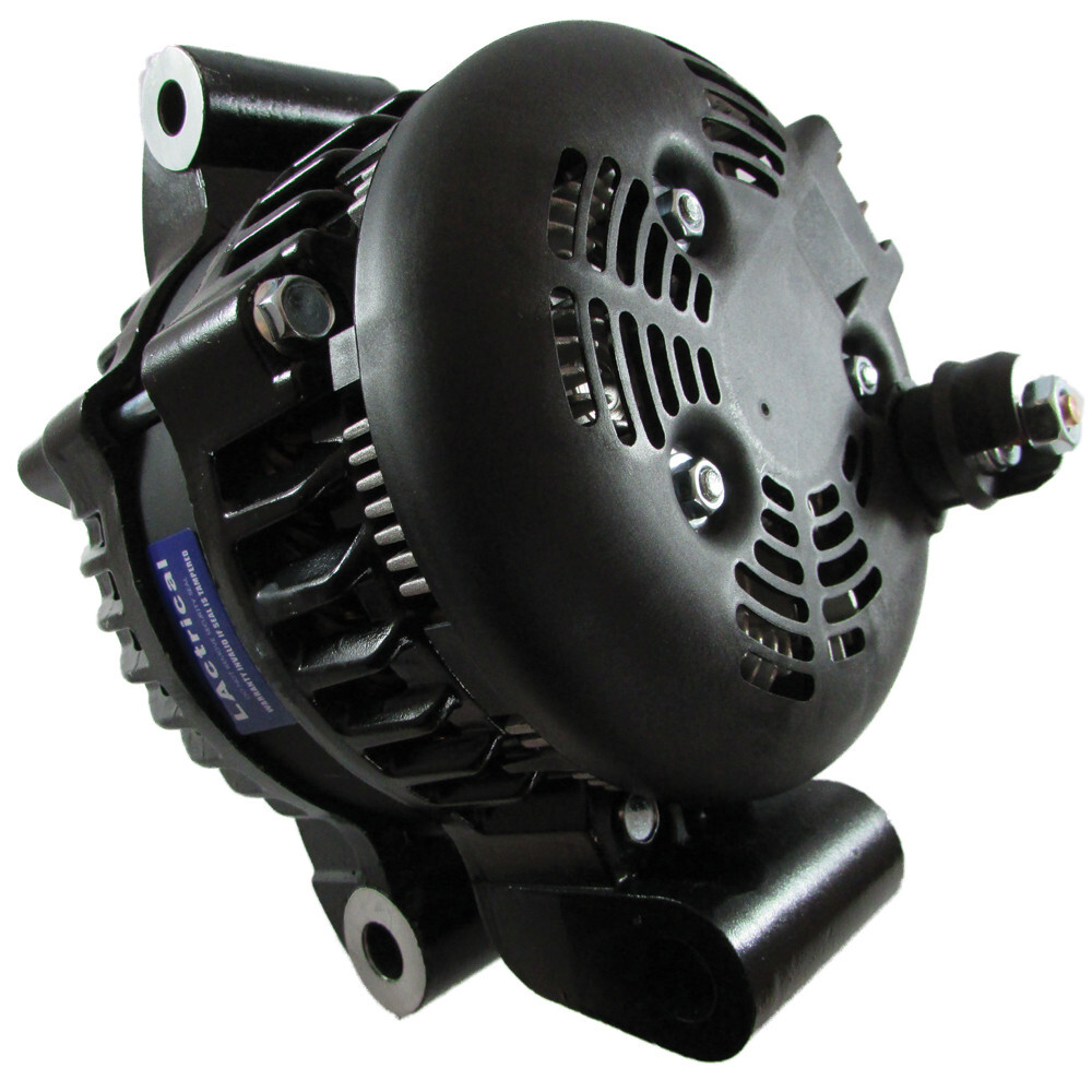 HIGH OUTPUT 350A BLACK ALTERNATOR FOR FORD F250 F350 F450 F550 ...