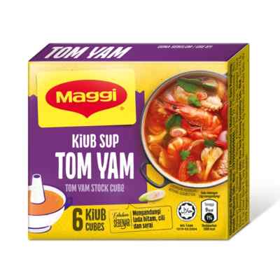 FAST DELIVERY 10 boxes Malaysia Maggi Tomyam Cube 6 cubes/box | eBay