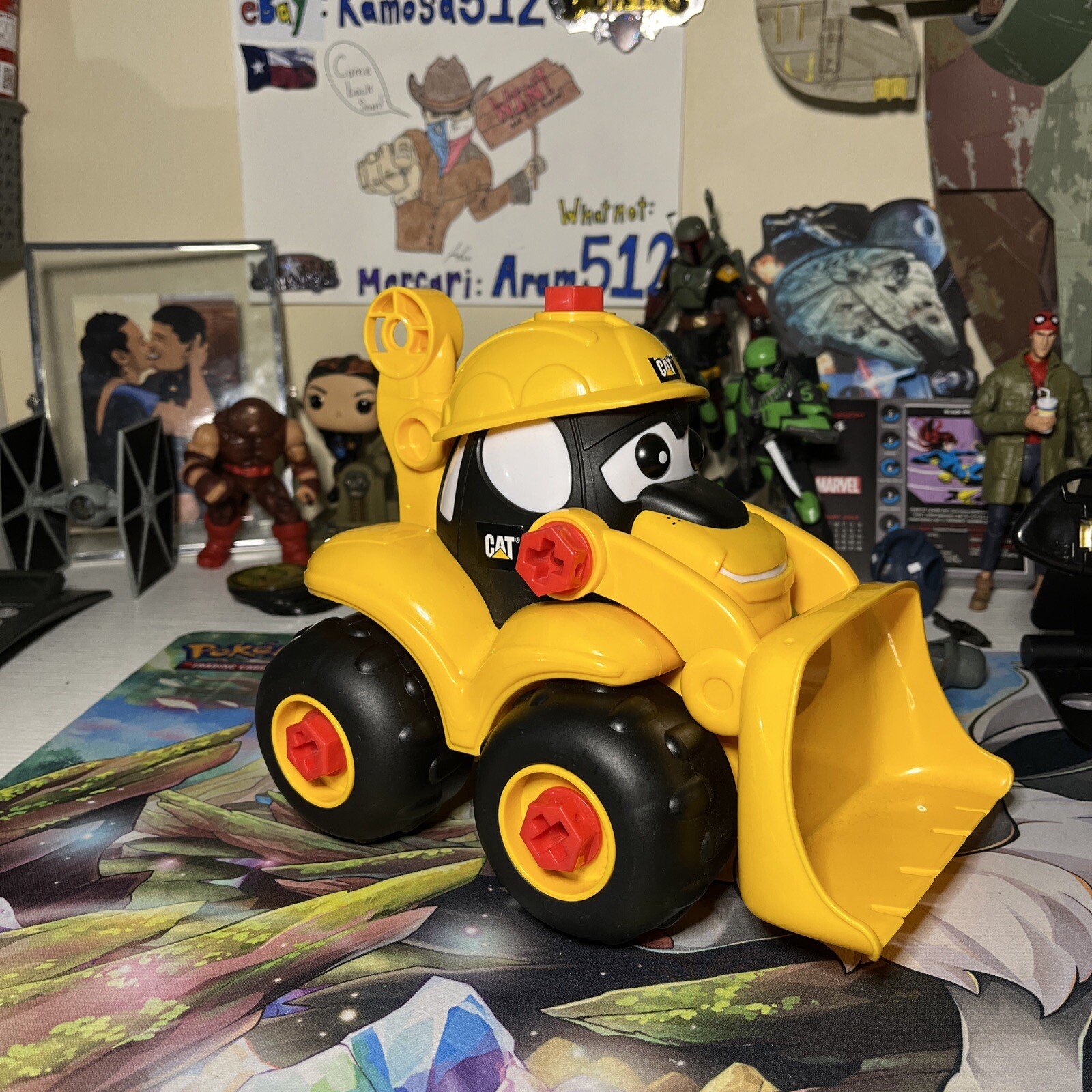 Toy State Caterpillar Cat Buildin Crew Take-a-part Buddies Haulin Harry ...