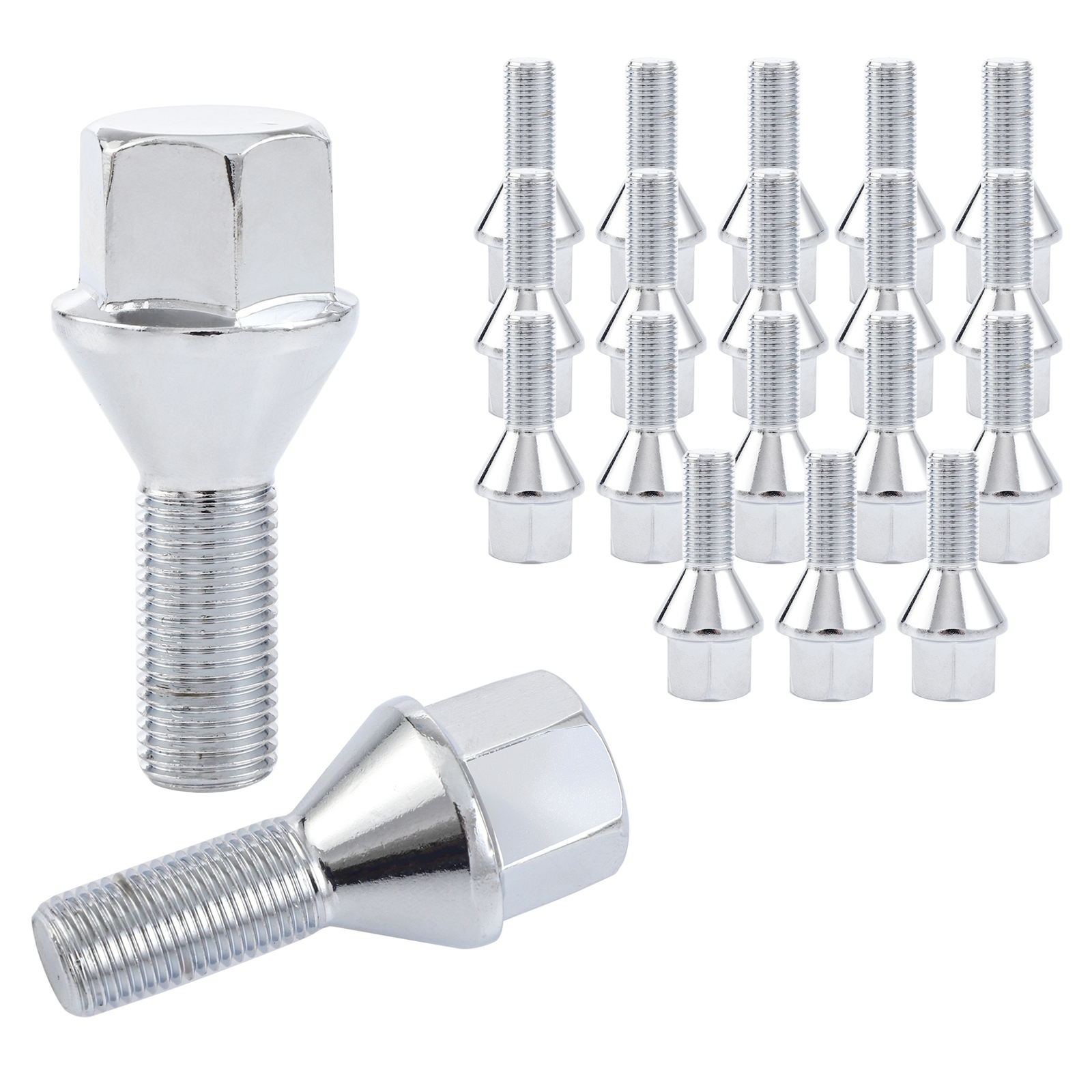 20pcs Wheel Lug Bolt 6511051AA For Jeep Cherokee Compass Chrysler 200 ...