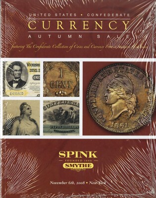 Spink Smythe auction - Autumn Currency Sale, Nov. 6, 2008, NEVER OPENED ...