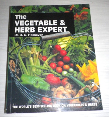 The Vegetable & Herb Expert by Dr D G Hessayon, Paperback Book, VGC | eBay UK
