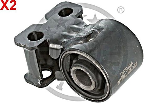 Front Lower Rear Control Arm Trailing Bush 2x OPTIMAL Fits OPEL 15-19 ...