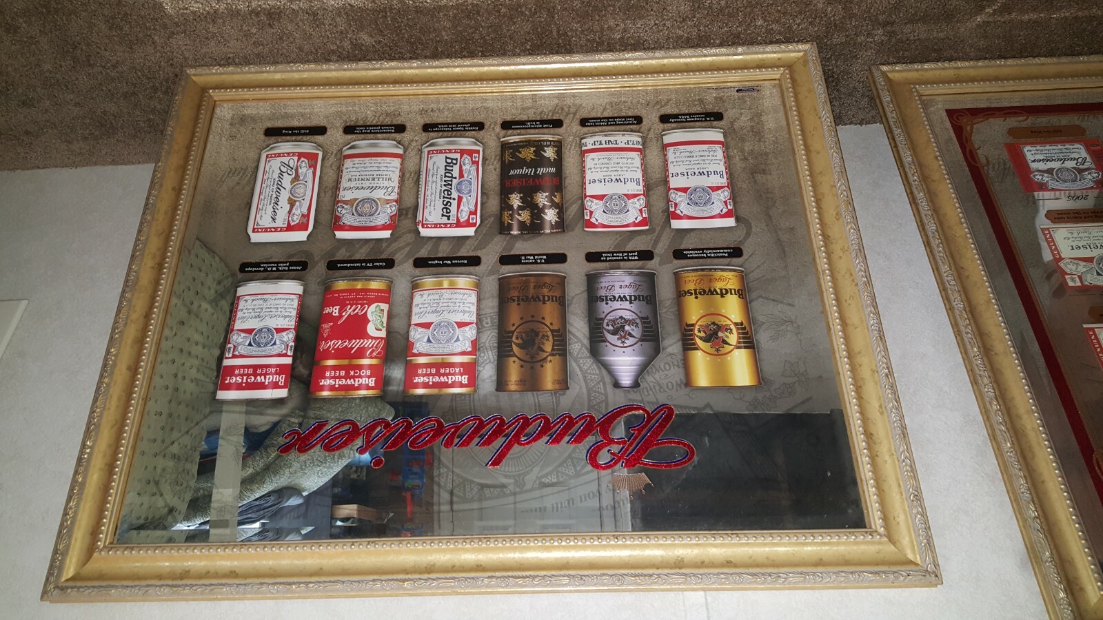 3 budweiser beer mirrors. | eBay