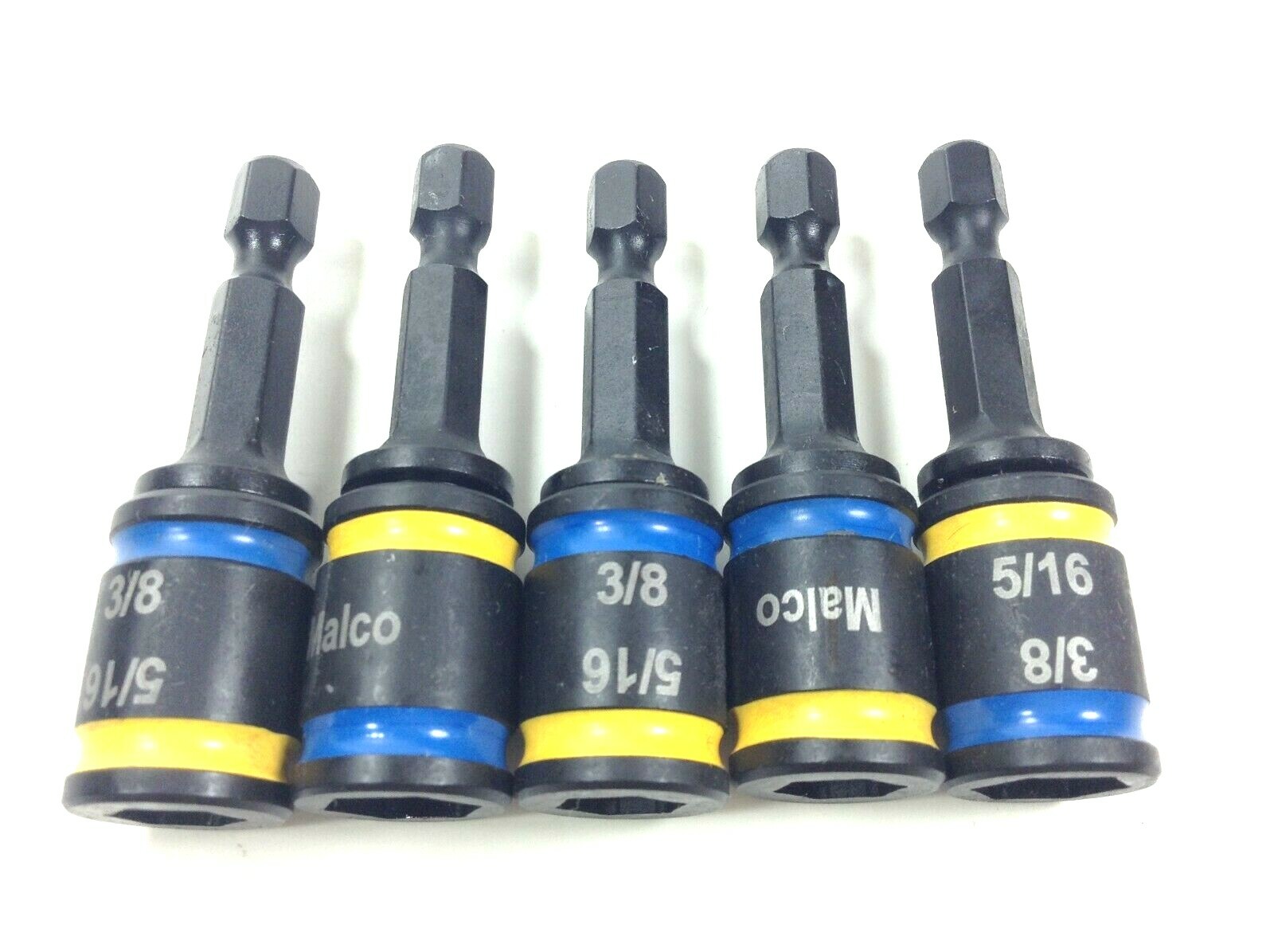 5-PACK - MSHC1 Malco Reversible Flip-Bit Hex Chuck Driver Mshc Slip ...
