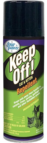 Four Paws Keep Off! Cat Repellent Spray 6 oz. | eBay