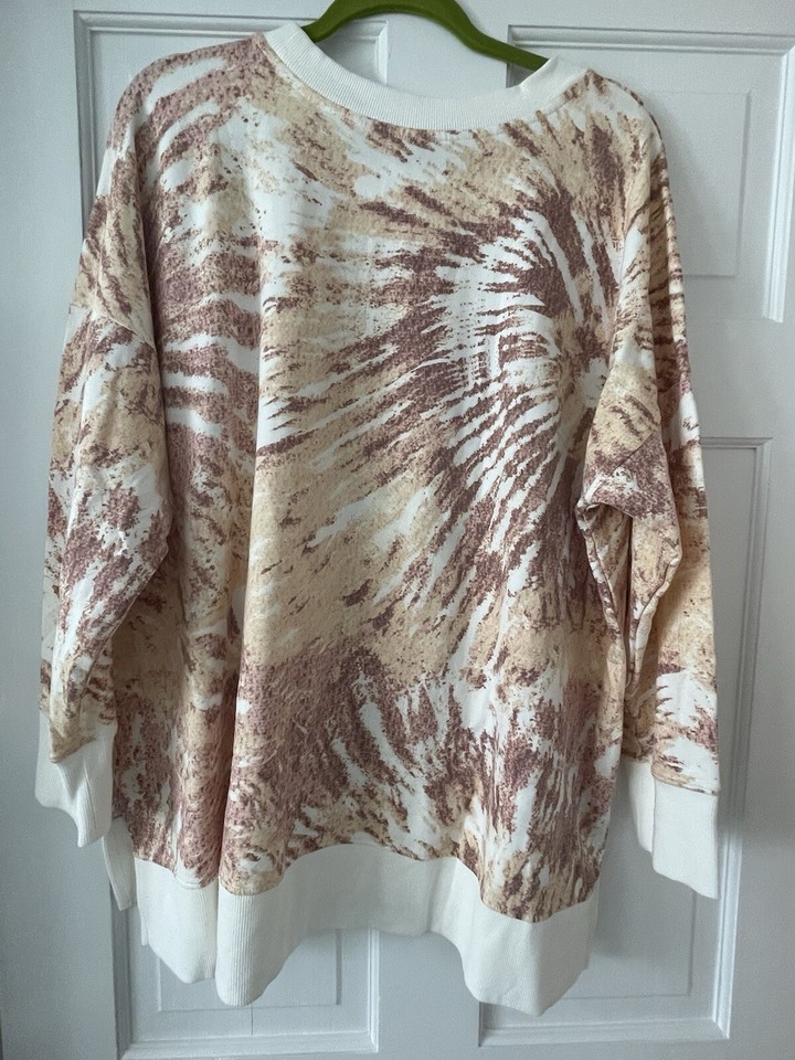 LulaRoe Hannah Sweatshirt Tie Dye Design 2XLARGE NWT | eBay