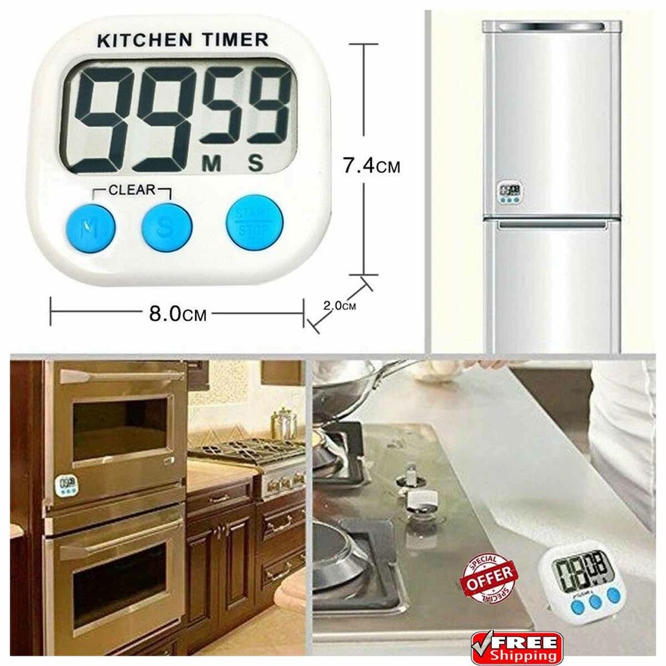 Digital Kitchen Timer Timer Learning Management Timer Suitable Cooking ...