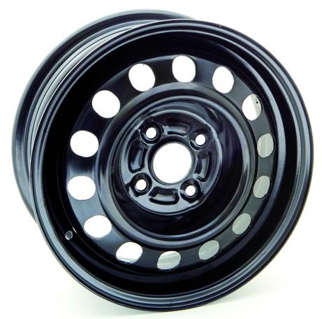 14 Inch Black Steel Wheel Rim for Ford Escort, RTX X40720 14x5.5 4x100 ...