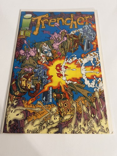 Trencher #1 May 1993 Image Comic Book NR | eBay