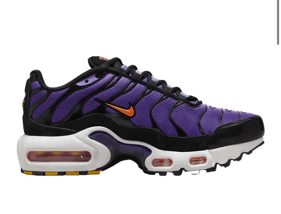 Youth Size 5Y Womens 6.5 Nike TN Air Max Plus Trainers Voltage Purple ...