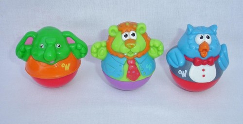 5 Lot Playskool WEEBLES Tree House Musical Sound Figure Teeter Totter ...